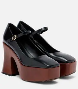 Chloe Square Toe Pumps