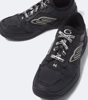 Balenciaga Hamptons Leather Sneakers