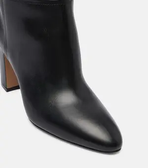 Paris Texas Lavinia 75 Leather Knee-high Boots - Black