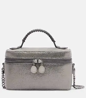 Stella Mccartney Silver Tone Cross Body Bags