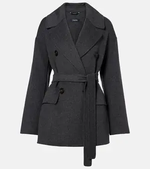 Max Mara Ornella Belted Virgin Wool Coat