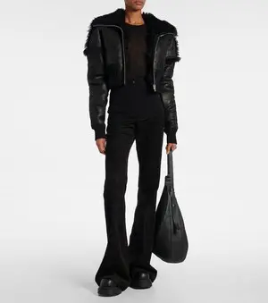 Rick Owens Bolan Corduroy Flared Pants