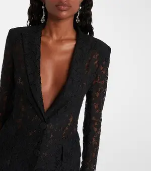 Blumarine Lace Maxi Dress