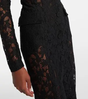 Blumarine Lace Maxi Dress