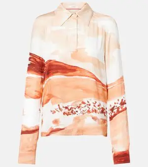 JW Anderson Printed Polo Shirt - Multicoloured
