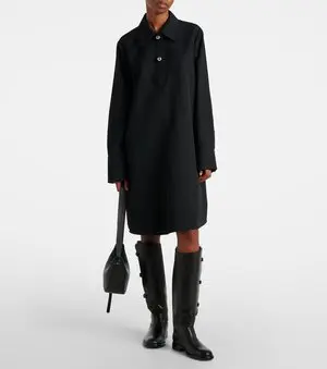 Paris Texas Montana Leather Knee-high Boots - Black