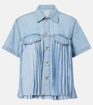 Sacai Pleated Shirts For Women