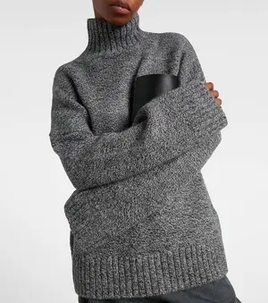 JW Anderson Wool And Alpaca-blend Turtleneck Sweater