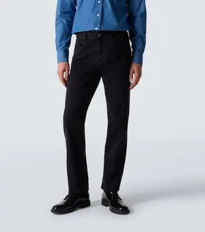 Canali Slim Fit Jeans - Black