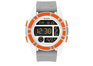 Nixon The Unit Bb8 Digital Watch - Stainless Steel