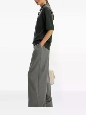 12 STOREEZ Elastic-waist Wool Trousers