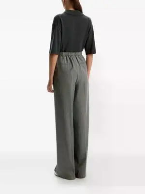 12 STOREEZ Elastic-waist Wool Trousers