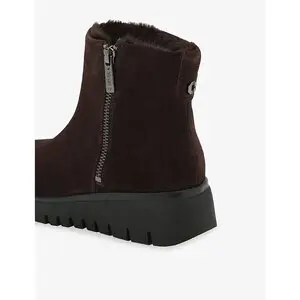 Carvela Bello Suede Ankle Boots - Brown