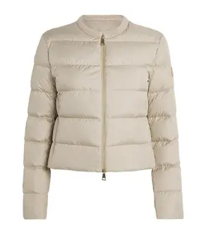Moncler Wool-trim Mauvezin Puffer Jacket