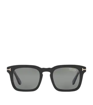 TOM FORD Acetate Dax Sunglasses - Black