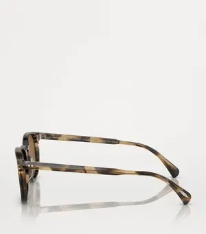 Oliver Spencer Acetate Finley Esq. Sun Sunglasses - Brown