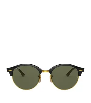 Ray-ban Clubround Classic Sunglasses - Black