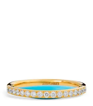 L'ATELIER NAWBAR Yellow And Diamond Bloop Moon Lot N*91 Ring - Gold