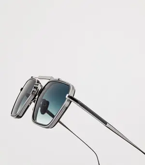 JACQUES MARIE MAGE Commodore Sunglasses - Blue