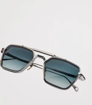 JACQUES MARIE MAGE Commodore Sunglasses - Blue