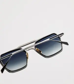 JACQUES MARIE MAGE Commodore Sunglasses - Blue