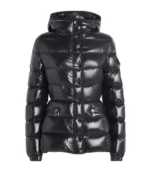 Moncler Down Hooded Barante Jacket - Black