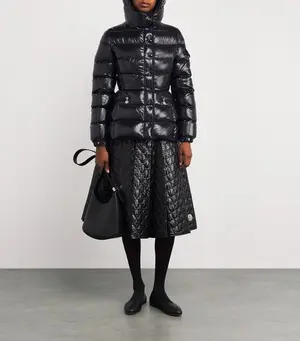 Moncler Down Hooded Barante Jacket - Black