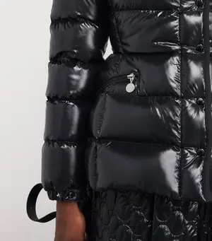 Moncler Down Hooded Barante Jacket - Black