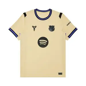 Nike X Kobe F.c. Barcelona 2025/26 Stadium Away Jersey - Yellow