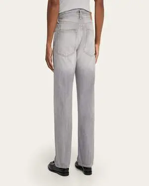 THE SEVEN CONTINENTS Jack Grey Denim Relaxed-fit Jeans