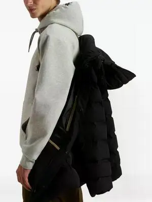 Woolrich Matt Stretch Hooded Puffer Coat