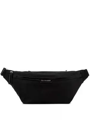 TRUSSARDI Zip-fastening Belt Bag - Black