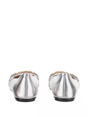 Pinko Chain-embellished Ballet Flats