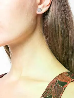 DANA REBECCA DESIGNS 14kt White Gold Diamond Stud Earrings