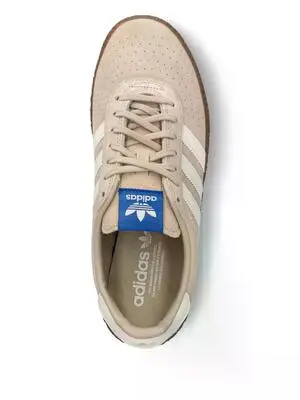 Adidas Montreal Three-stripe Suede Sneakers - Neutrals