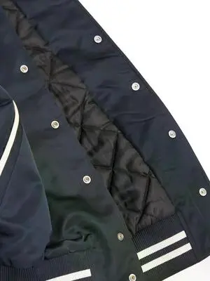 Sporty & Rich Embroidered-logo Bomber Jacket