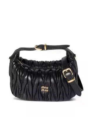 Miu Miu Mini Wander Matelassé Tote Bag