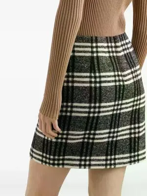 Dolce & Gabbana Checked Mini Skirt