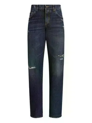 Dolce & Gabbana Distressed Ripped Jeans