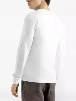Dolce & Gabbana Long-sleeve Cotton T-shirt - White