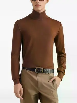 Dolce & Gabbana Turtleneck Sweater - Brown