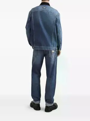 Dolce & Gabbana Logo-plaque Jeans - Blue