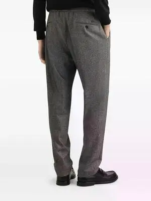 Dolce & Gabbana Pleated Drawstring Trousers - Grey