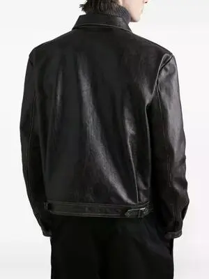 Dolce & Gabbana Zip-fastening Leather Jacket