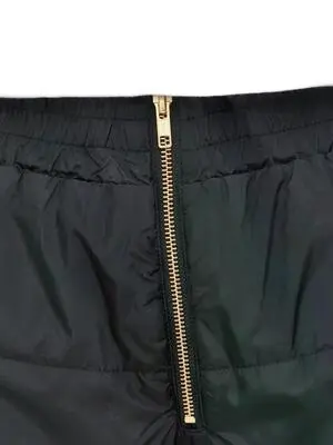 NOTES DU NORD Quilted Zip-front Shorts