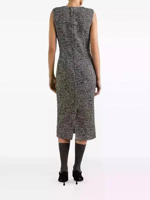 Dolce & Gabbana Sleeveless Midi Dress - Black