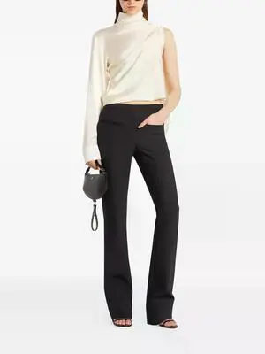 COURREGES High-neck Asymmetrical Top