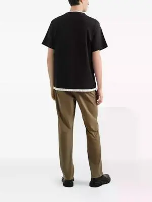 Dolce & Gabbana Logo-embroidered T-shirt - Black