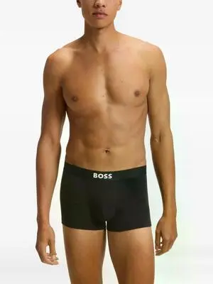 BOSS Geometric-pattern Boxer Shorts