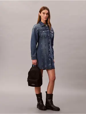 Calvin Klein Nylon Small Round Backpack